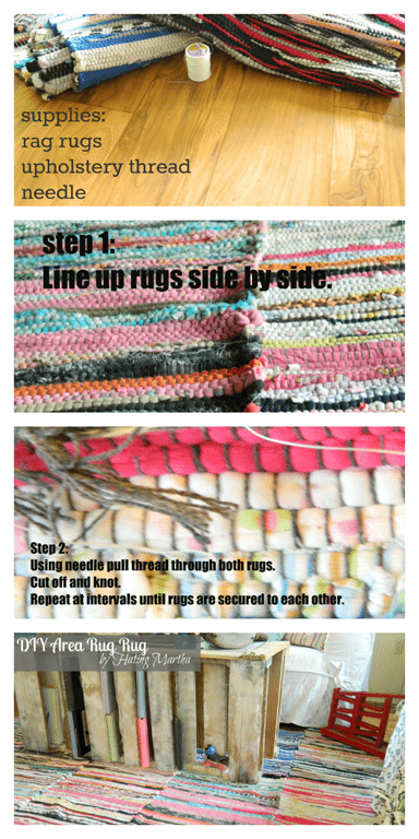 DIY Area Rug-tutorial