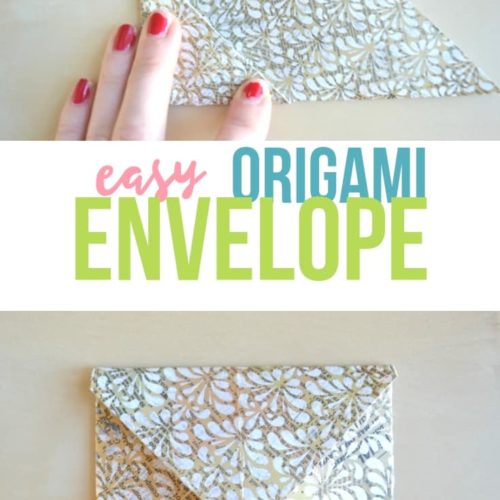 The Easy Way to Fold a Paper Envelope (with video tutorial)