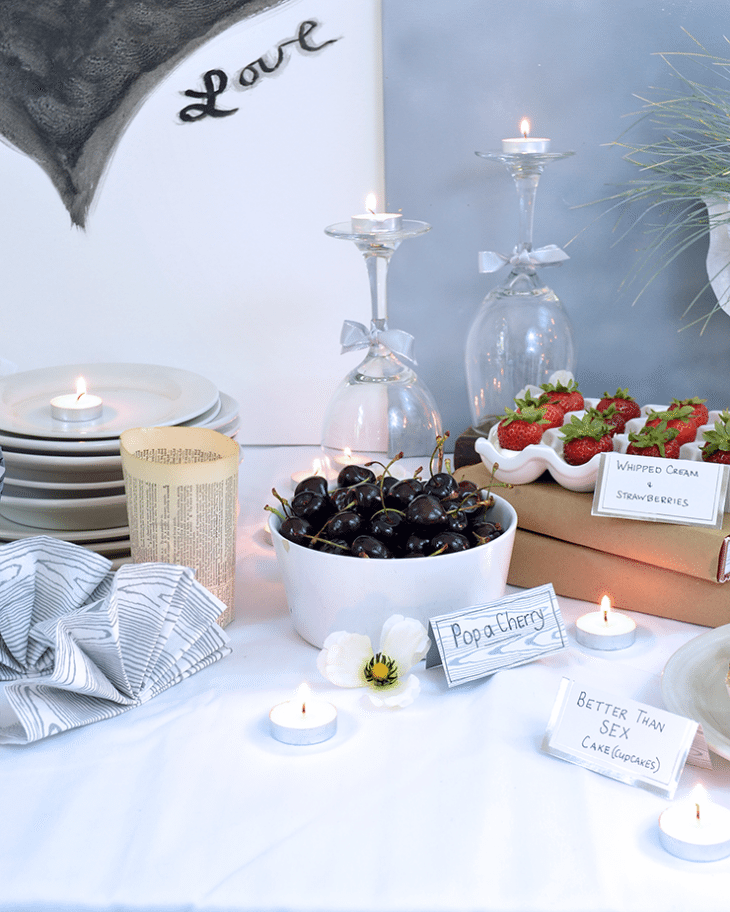 50 Shades of grey party ideas, from NellieBellie