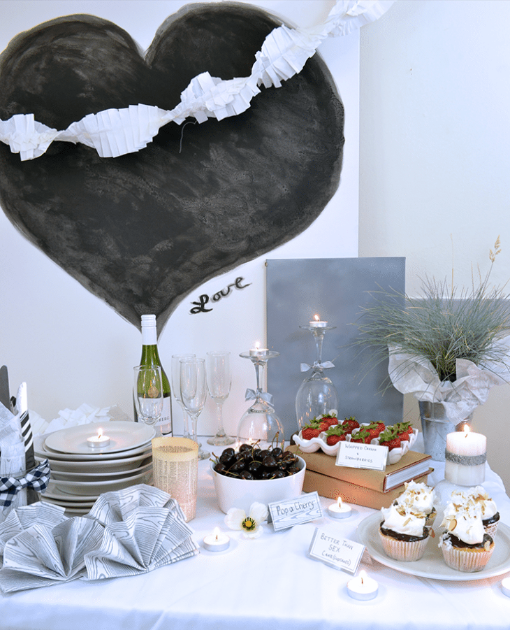 50 Shades of grey party ideas, from NellieBellie