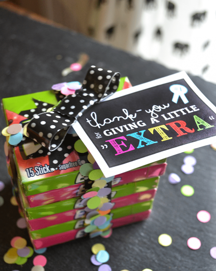Give Extra, Get Extra | Extra gum gift from NellieBellie