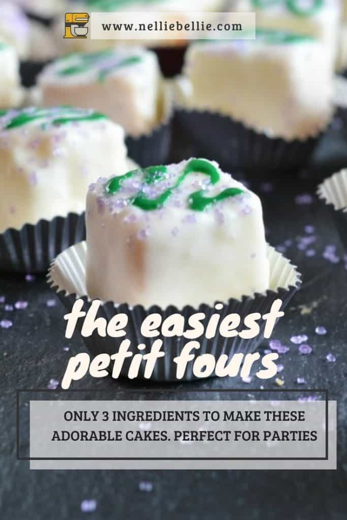 How to Make a Petit Four the easy way (video tutorial)