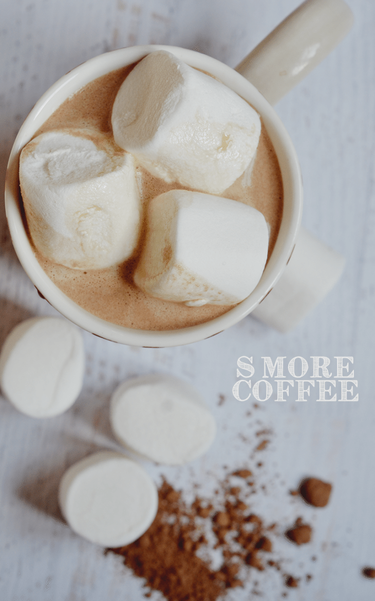 S'more Coffee Recipe ⋆ NellieBellie