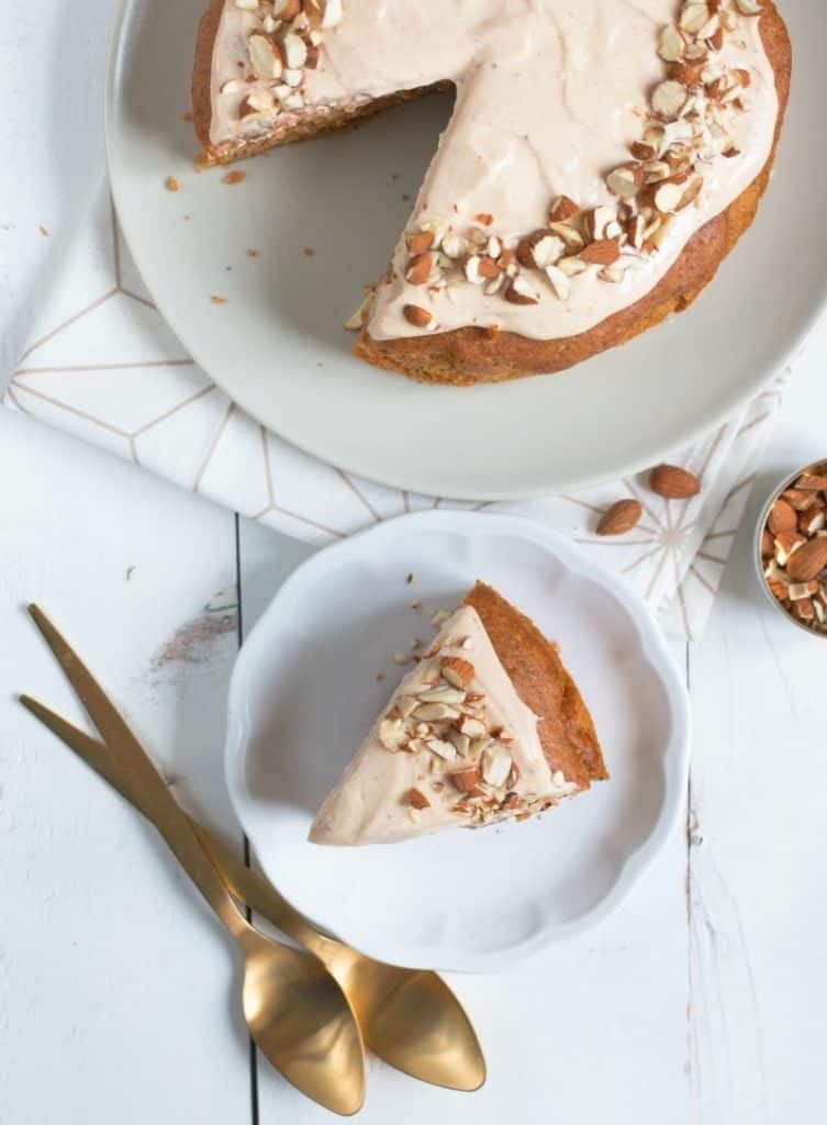 naturally sweetened Butternut Squash Cake recipe