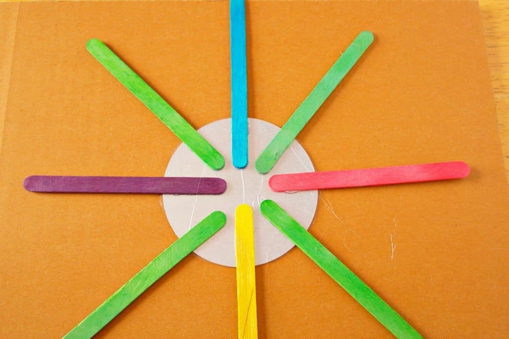 mirror Gods Eye craft