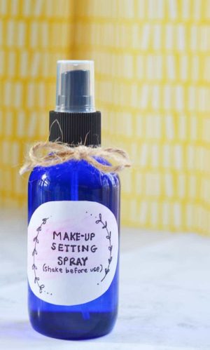 DIY Makeup Setting Spray--3 Ingredients