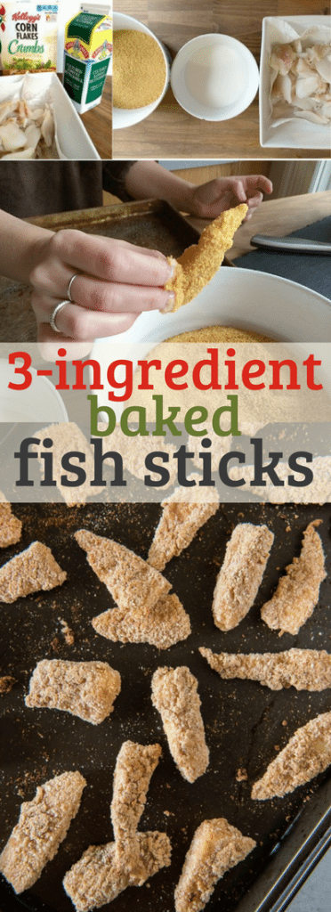 easy homemade Fish Fingers | only 3-ingredients!