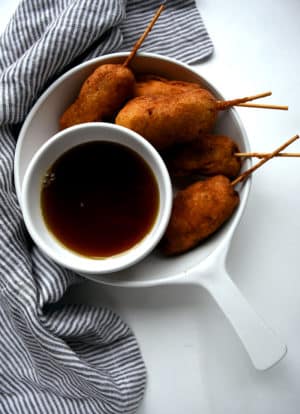 Pancake Sausage on a Stick | Only 3 ingredients!