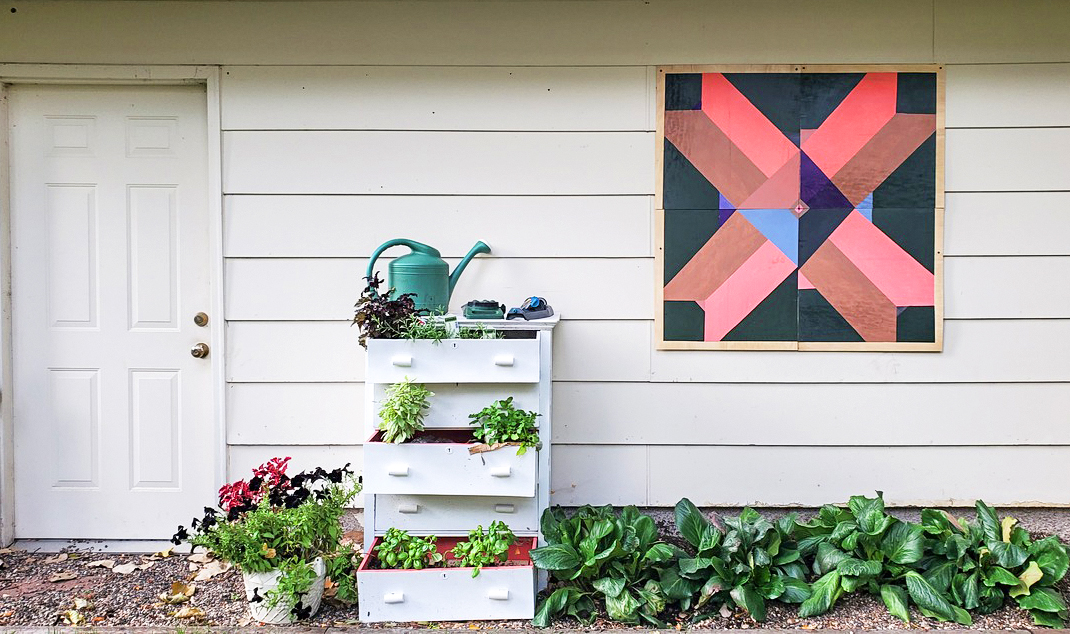 DIY Barn Quilt ANYONE can make! | Printable Template & Instructions