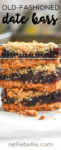 Old-fashioned Date Bars ⋆ NellieBellie