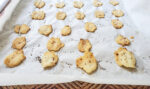 homemade Rice Chips or Rice Crackers made from rice flour
