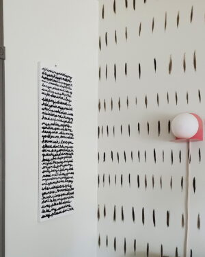 DIY Song Lyric Art (canvas & Sharpie!) ⋆ NellieBellie