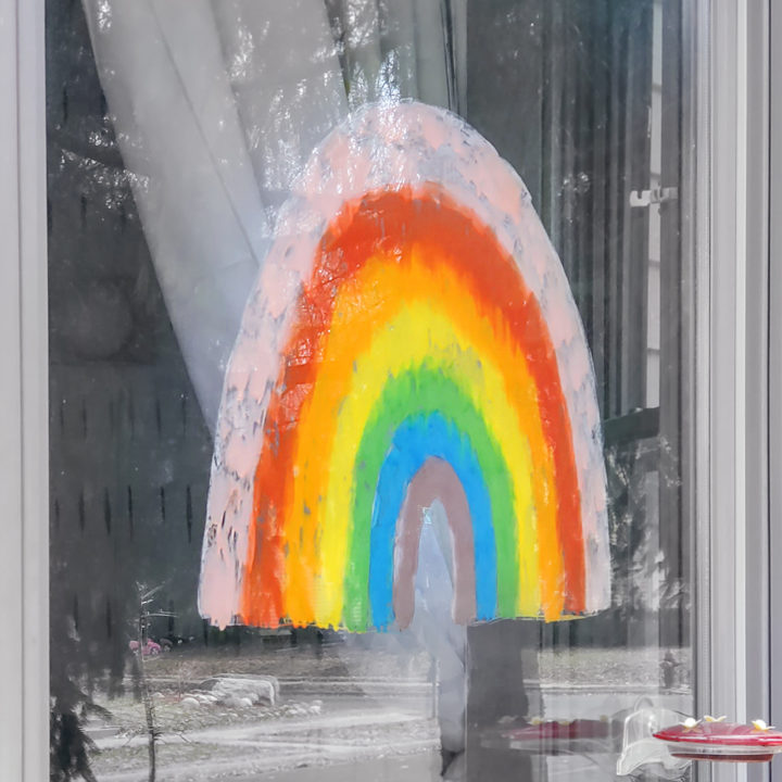 DIY Window Paint Washable Window Paint -only 3 easy ingredients!